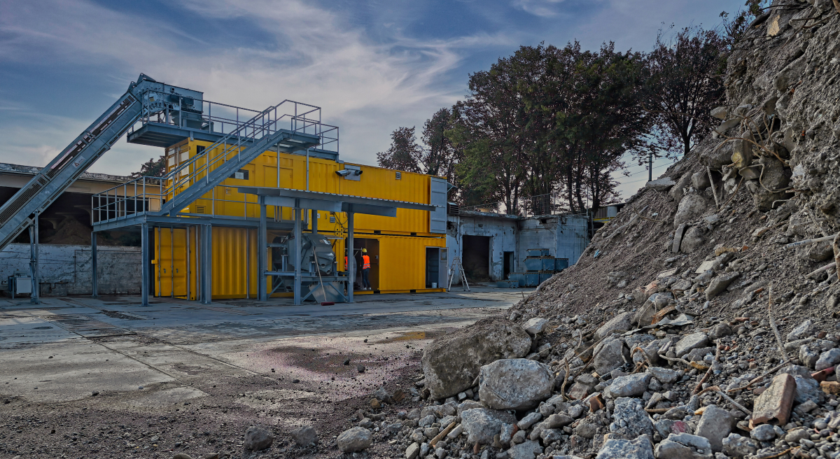 On Site Concrete Recycling