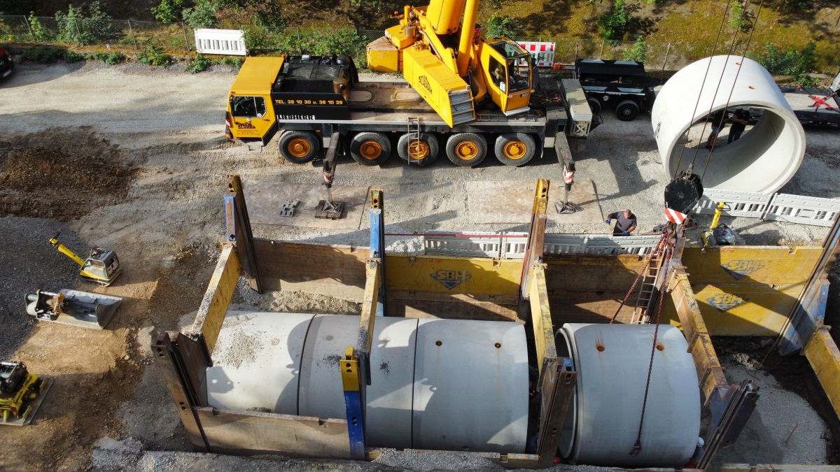 Innovative storage sewer: Reinforced concrete pipes from Röser improve ...