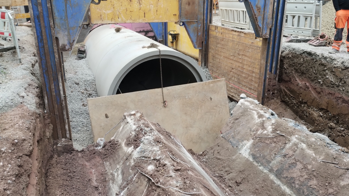 Innovative storage sewer: Reinforced concrete pipes from Röser improve ...