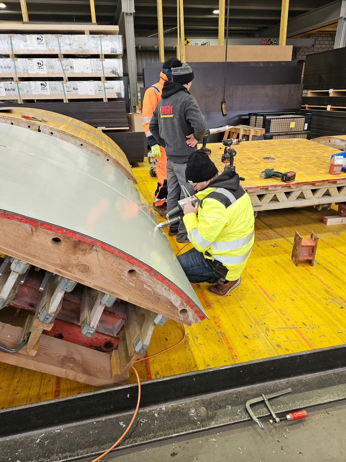 Infra Tunnel relies on the Alkus formwork panel for the „H10 – Tunnel ...