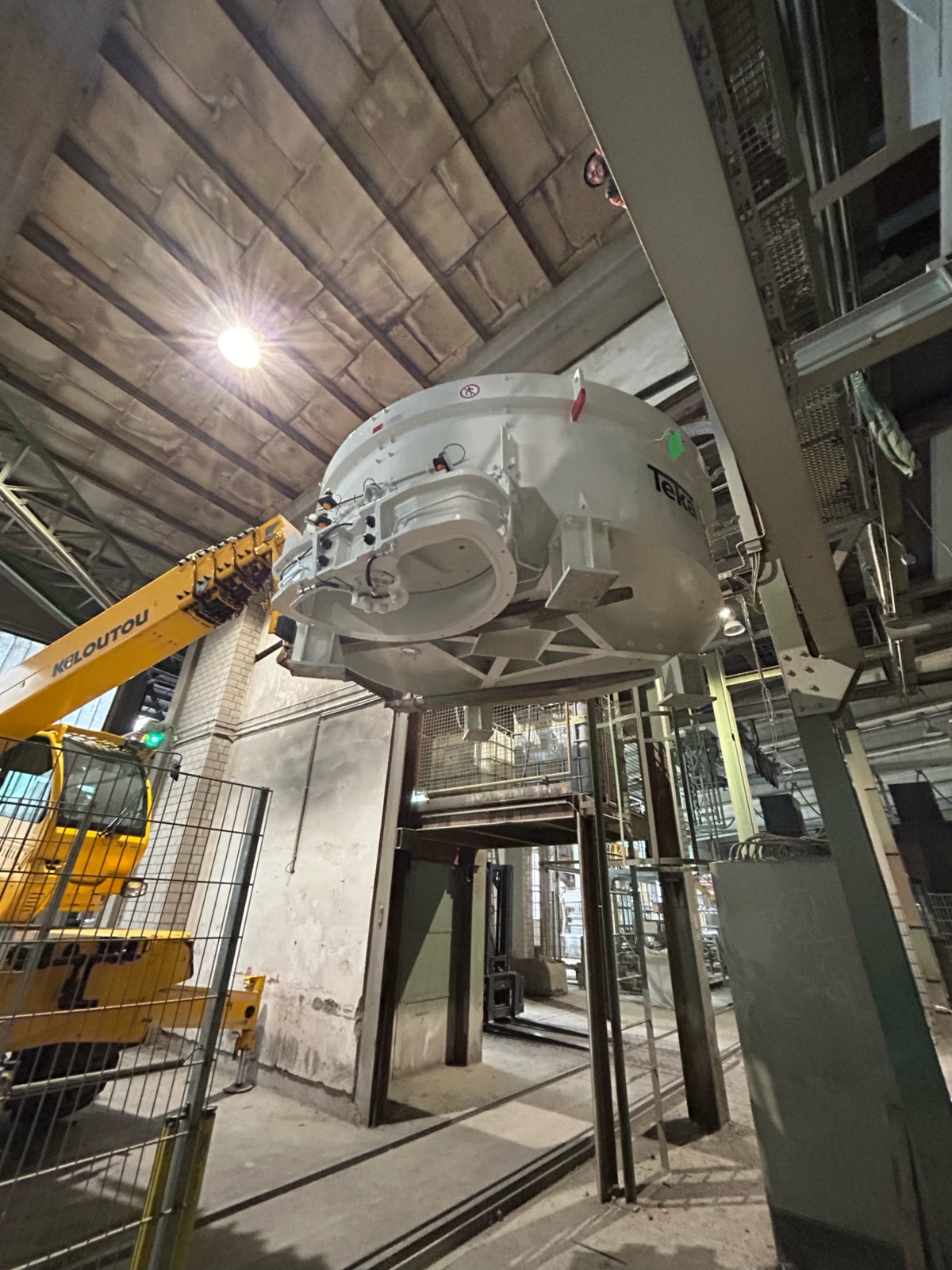 Water savings owing to much better mixing: Teka turbine mixer for ...
