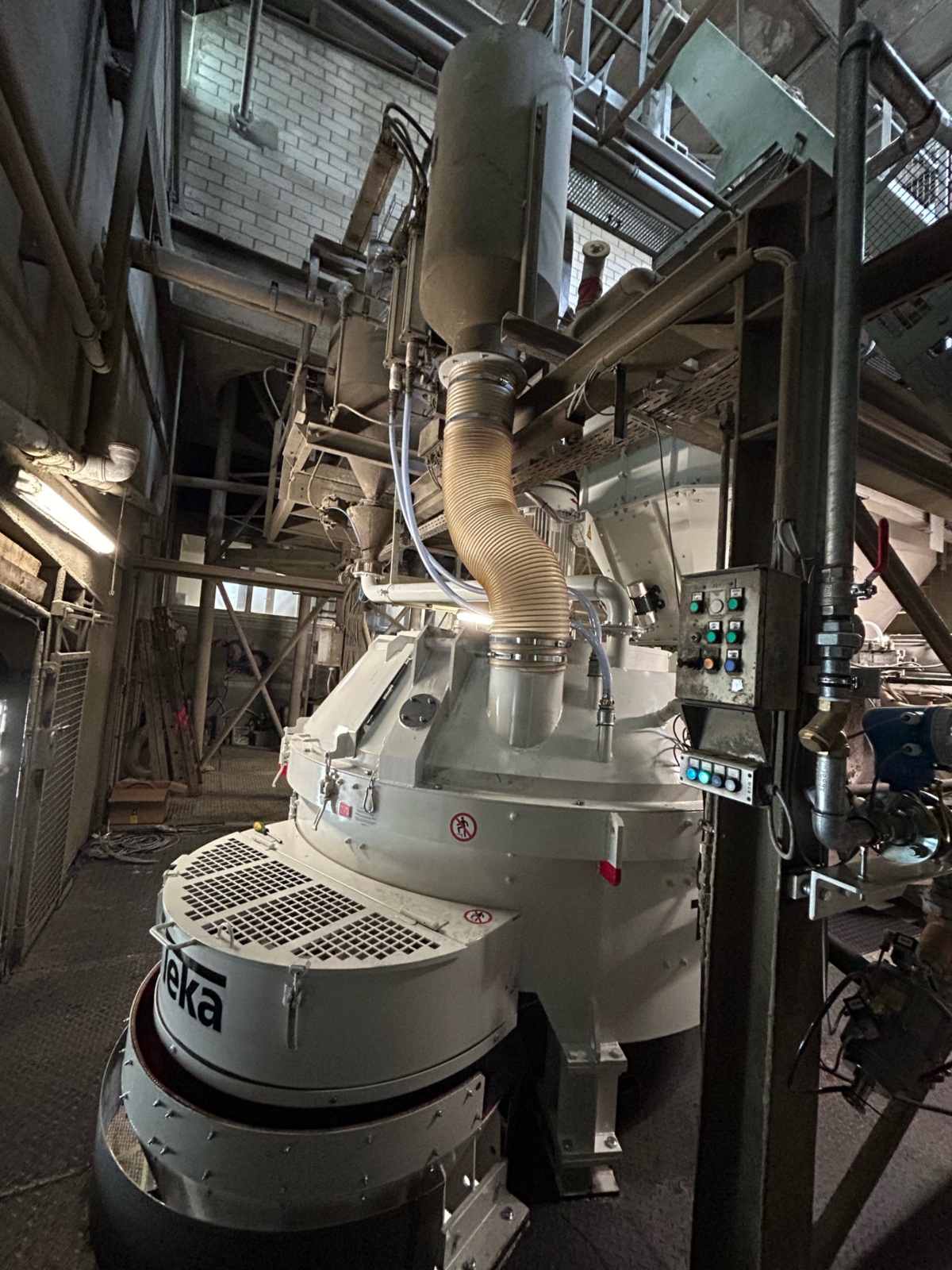 Water savings owing to much better mixing: Teka turbine mixer for ...