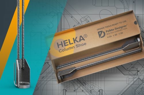 NEW: HELKA® Column Shoe – Robust and Optimized Bolted Column ...