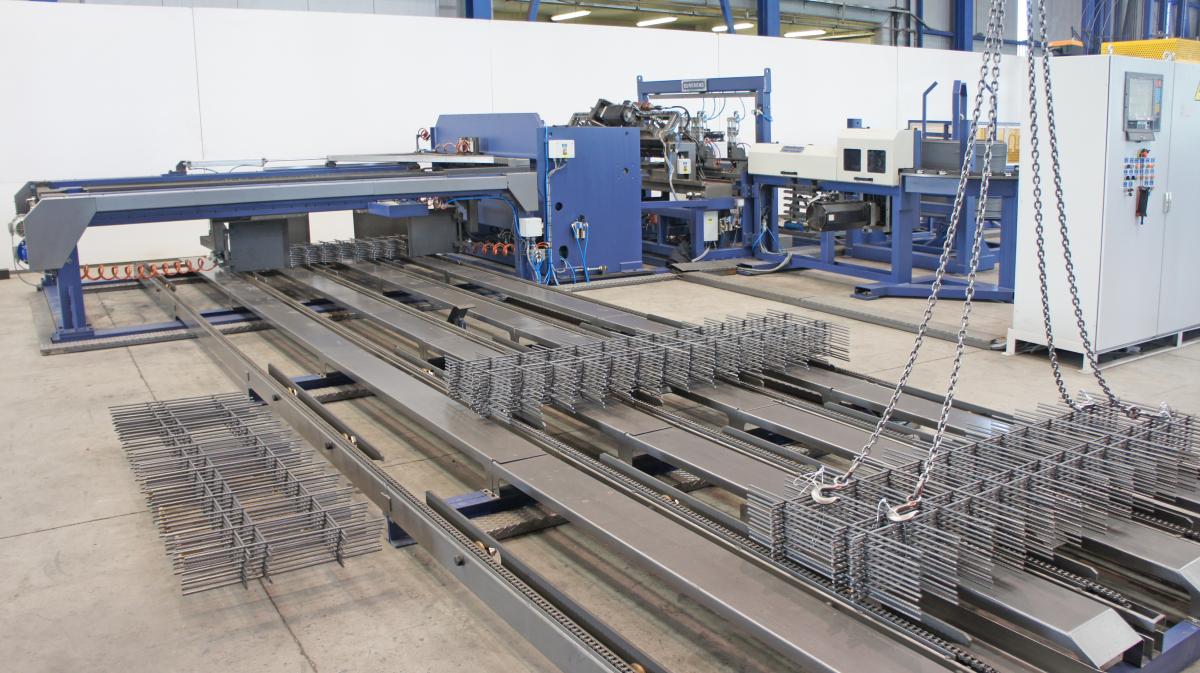 Mesh welding lines for the production of small and medium size mesh ...