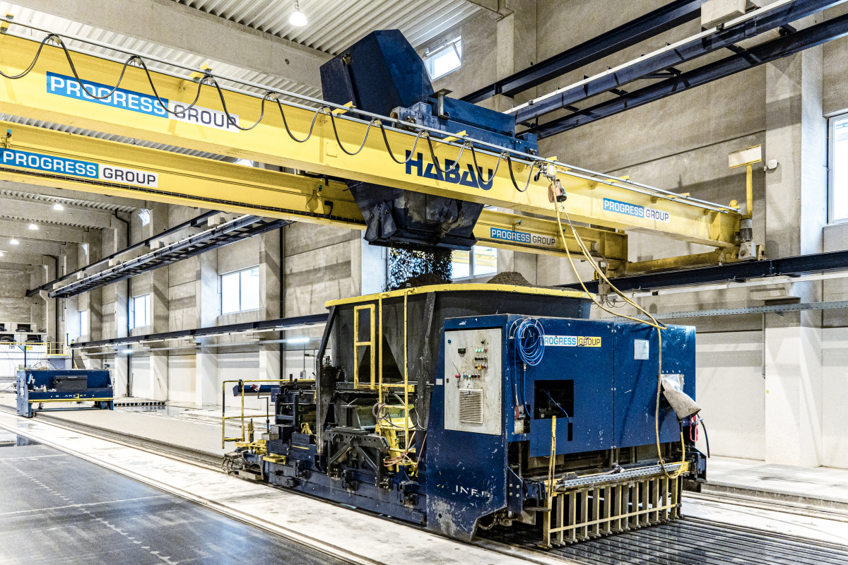 Automation of prestressed hollow-core slab production at Habau Group ...