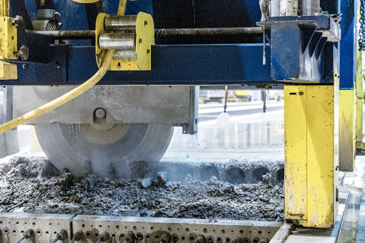 Automation of prestressed hollow-core slab production at Habau Group ...