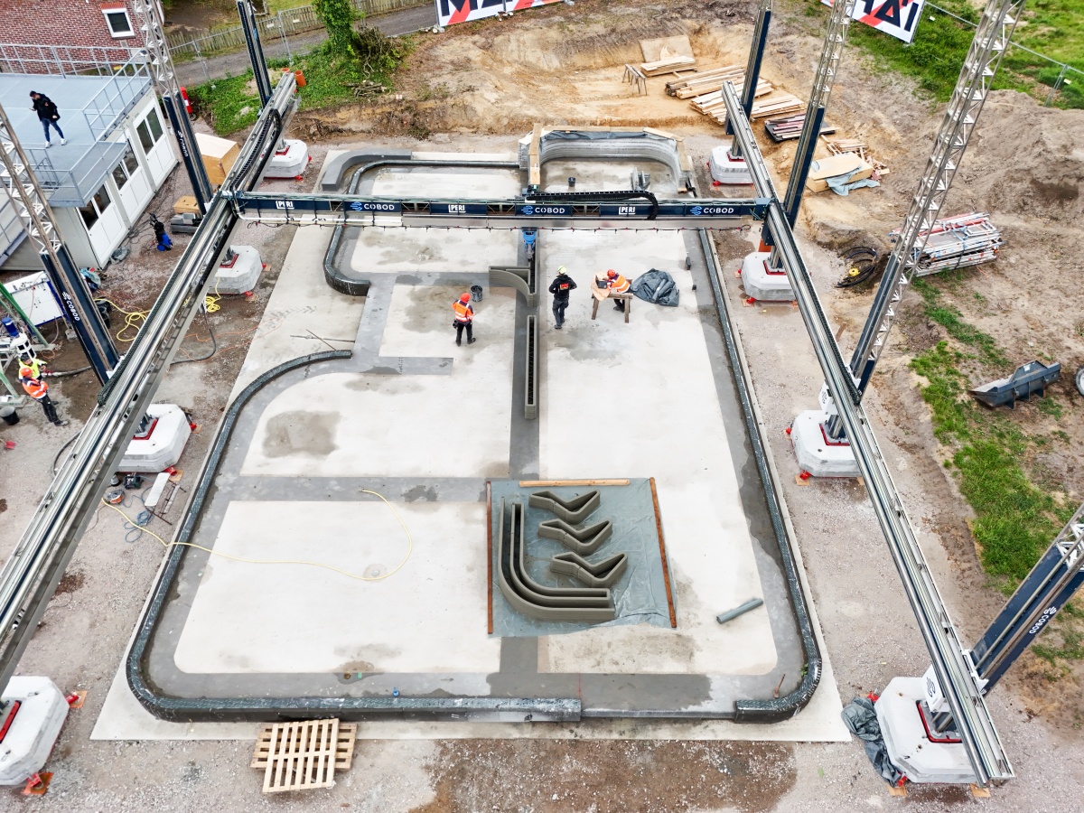 First 3D-printed building in Northern Germany - Concrete Plant Precast ...