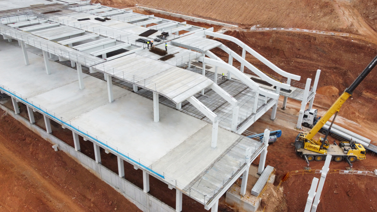 Construction projects with precast elements in Spain, Andorra, Chile ...