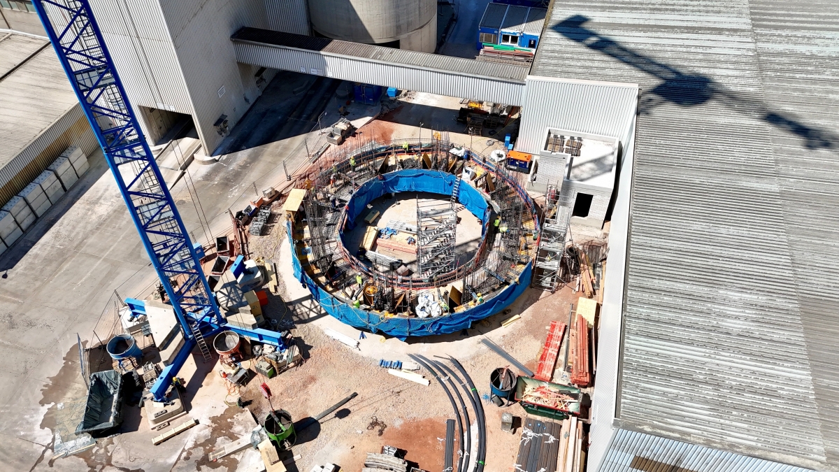 New cement silo for a more climate-friendly future - Concrete Plant ...